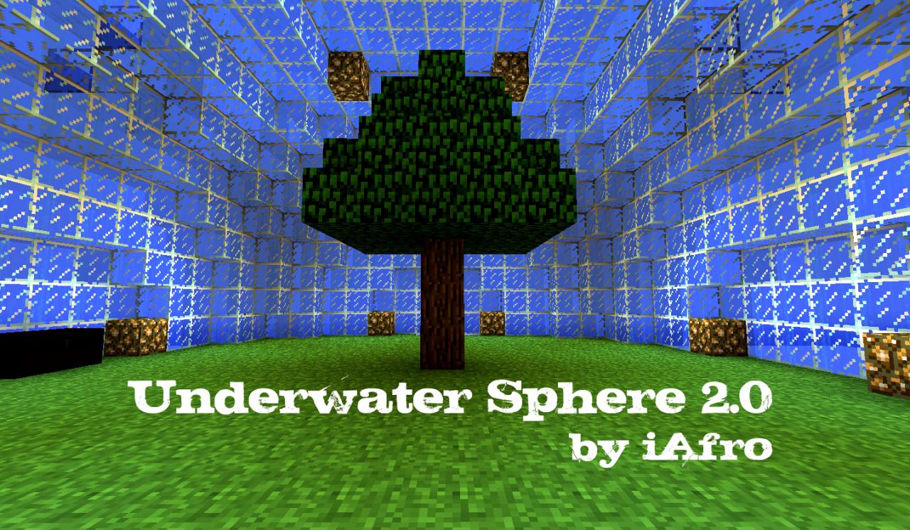 Underwater Sphere 2.0 Survival Map Minecraft Map
